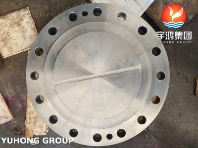 China ASTM SA266 Gr2N Channel Cover Flange And Shell Side Flange Used In Heat Exchanger for sale