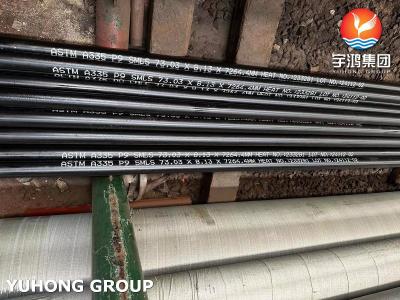 China ASTM A335 Grade P9 / UNS S50400 Alloy Steel Seamless Pipe for Boiler for sale