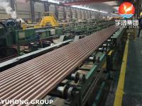 China Copper Alloy Tube ASTM B111 C70400 Copper Nickle 95/5 Seamless Tubing for sale