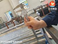 China ASTM269 TP304 Seamless Tube Stainless Steel Extruded Fin Tube For Heat Exchanger for sale