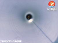China TP316L EN 1.4404 ERW Pipe For Waste Water Treatment Plant EN10217-7 Standard Efficiency for sale