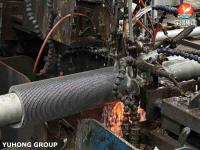 China High Frequency Welding ASTM A312 TP316L Stainless Steel Fin Pipe For Furnace for sale