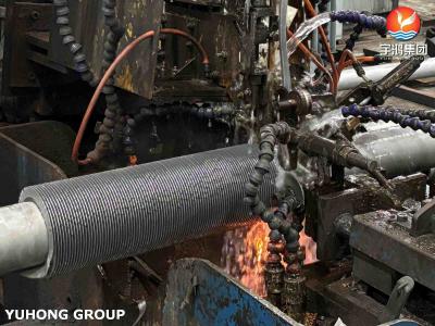 China High Frequency Welding ASTM A312 TP316L Stainless Steel Fin Pipe For Furnace for sale
