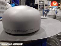 China ASTM A815 SAF2507 / UNS S32750 Super Duplex Steel Cap B16.9 BW Pipe Fitting for sale
