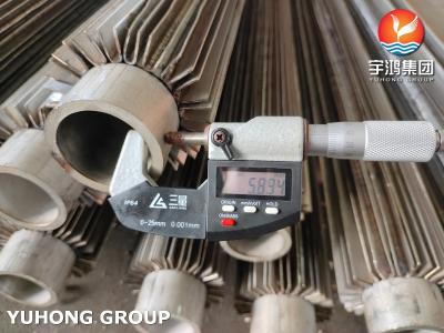 China ASTM A106 A333 A179 A210, P5 P11 P22 P9, Longitudinal Finned Tube for sale