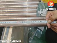 China ASTM B111 C70600 Seamless Tubes Eddy Current Tested for Heat Exchanger Marine & Petrochemical Industry for sale