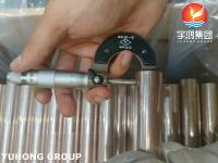 China ASTM B111 C70600 Seamless Tubes Eddy Current Tested for Heat Exchanger Marine & Petrochemical Industry for sale