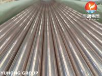 China ASTM B111 C70600 Seamless Tubes Eddy Current Tested for Heat Exchanger Marine & Petrochemical Industry for sale