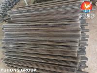 China Longitudinal Fin Tube ASTM A249 TP304 for Petrochemical Reactor Heating Jackets​ for sale