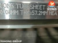 China ASTM A516/ASME SA516 Gr.70/Gr.70N Tubesheet For Heat Exchangers Pressure Vessels for sale