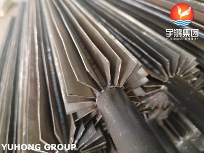 China ASTM A179 Carbon Steel Longitudinal Fin Tube For Cooling Tower for sale