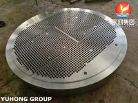 China Alloy Steel Forgings Sa336 F5n Tubesheet Heat Exchanger Parts for sale