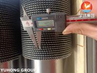China HFW Serrated Fin Tubes ASTM A312 TP304H Supplier for Power Plant HRSG Systems for sale