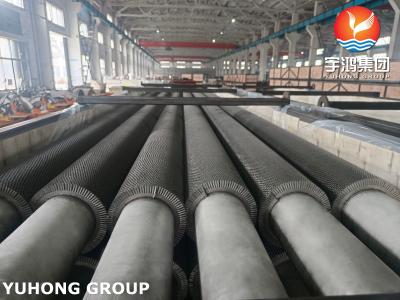China HFW Serrated Fin Tubes ASTM A312 TP304H Supplier for Power Plant HRSG Systems for sale