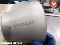 China ASTM A815 UNS S32750 Super Duplex Steel Fittings B16.9 BW Concentric Reducer for sale