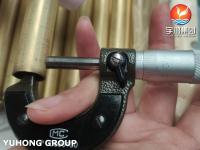 China JIS H3300 C6872T / ASTM B111 C68700 Aluminum Brass Tube Heat Exchanger Tube for sale