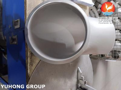 China ASTM A815 S32750 Duplex Stainless Steel Fitting Elbow 90 Degree Long Radius Buttwelded for sale