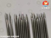 China 16G Stainless Steel Veterinary Needle Tube For Livestock Injection , Triple bevel Tip for sale