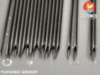 China 16G Stainless Steel Veterinary Needle Tube For Livestock Injection , Triple bevel Tip for sale
