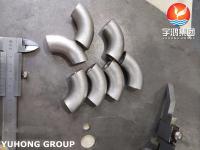 China ASTM A403 WP321 Stainless Steel 180° Elbow , ASME B16.9 Buttweld Pipe Fitting for sale