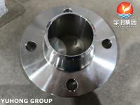 China ASTM A182 F55 WNFF Flange B16.5 Super Duplex Steel S32760 Weld Neck Flange for sale