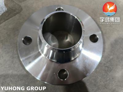 China ASTM A182 F55 WNFF Flange B16.5 Super Duplex Steel S32760 Weld Neck Flange for sale