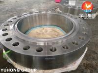 China ASME SA266 Gr.2N Carbon Steel Forgings Steel Body Flange For Pressure Vessel for sale