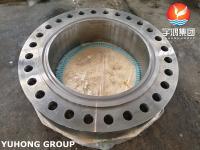 China ASME SA266 Gr.2N Carbon Steel Forgings Steel Body Flange For Pressure Vessel for sale