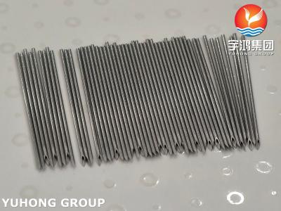 China 21G SUS304 Stainless Steel Tri Bevelled Butterfly Intravenous Needle Tube 0.8*34MM for sale