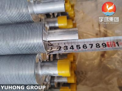 China ASME SA249 TP316L Wound Fin Tube With Al1100 Fin Strip For Air Cooler for sale