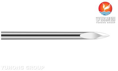 China 28G 0.36*23.5MM , SUS304 Blood Lancet , Medical Needle Tube For Blood Collection ISO9626 for sale