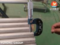 China ASTM A789 UNS S32750 Super Duplex Steel Tube , For Surviving Seawater Application for sale