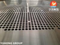 China Alloy Steel Tubesheet ASTM A335 ASME SA335  F5N OD 1761MM*182MM  2476HOLES*19.25MM HEAT EXCHANGER APPLICATION for sale