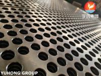 China Alloy Steel Tubesheet ASTM A335 ASME SA335  F5N OD 1761MM*182MM  2476HOLES*19.25MM HEAT EXCHANGER APPLICATION for sale