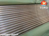 China ASME SB111 C70600 Copper Nickel Seamless Tube For Marine Heat Exchanger for sale