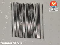 China ISO7864 SUS304 Medical Injection Stainless Steel Needle Tube , 21G 44MM , Bevelled Tip for sale