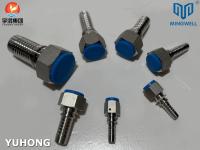 China 316L Hydraulic Stainless Steel Straight House Fitting for sale
