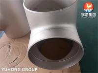 China ASTM B466 C70600 Copper Nickel Alloy Tee , ASME B16.9 CuNi 90/10 Pipe Fittings for sale