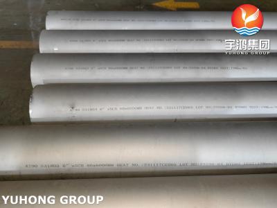 China ASTM A790 UNS S31803 Seamless Duplex Steel Pipe Pickled Annealed for sale