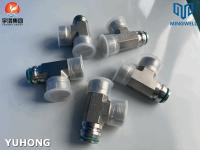 China Stainless Steel Adapter Tees NPT G PT SS316L Hydraulic  Forming for sale