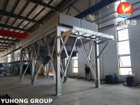 China Air Blast Type Horizontal Air Cooled Heat Exchanger Embedded G Fin Tube API 661 ASME VIII Div.1 , ISO 13706 for sale