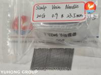 China ISO9626 SUS304 Intravenous Needle Tube For Venous Injection And Infusion 20G 0.9*23.5MM for sale