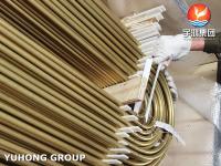 China ASTM B395 / ASME SB395 C68700 U Bend Copper Alloy Tube For Heat Exchanger for sale