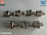China 316L Hydraulic Straight Adapter Fitting Stainless Steel for sale