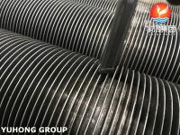 China ASTM A213 T9 High Frequency Welded Solid Fin Tube For Reformers Furnaces for sale