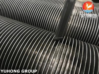 China ASTM A213 T9 High Frequency Welded Solid Fin Tube For Reformers Furnaces for sale