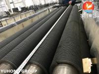 China ASTM A213 T9 High Frequency Welded Solid Fin Tube For Reformers Furnaces for sale
