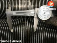 China ASTM A213 T9 High Frequency Welded Solid Fin Tube For Reformers Furnaces for sale