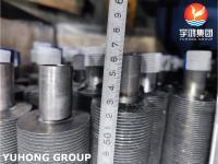 China Nickel Alloy ASTM B163 N08825 Incoloy 825 Extruded Fin Tube With Aluminum Fin for sale
