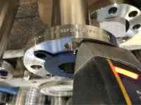 China STAINLESS STEEL LONG NECK WNRF FLANGE,A182 F321 B16.5 CLASS 300 for sale